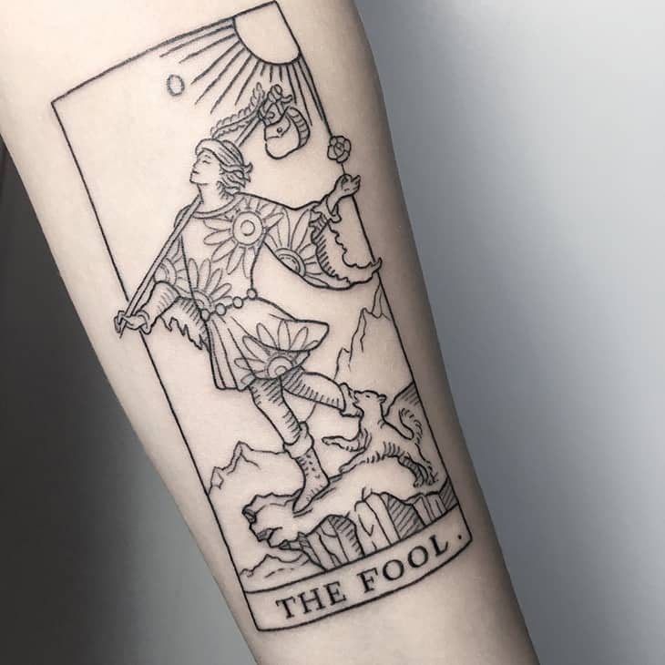 Tattoo Tarot O Louco Federica Gazzola Blog Astrocentro